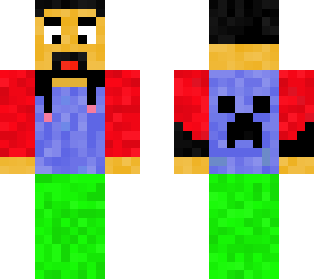 creeper back | Minecraft Skin