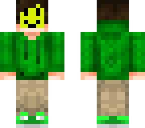 Eddsworld Edd with smile | Minecraft Skin