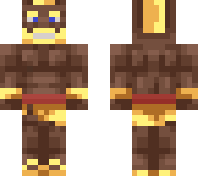 Golden Hog Rider | Minecraft Skin