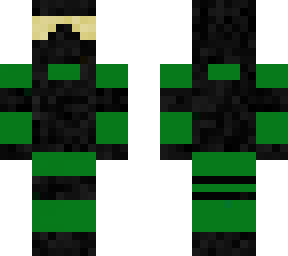 Green commando | Minecraft Skin