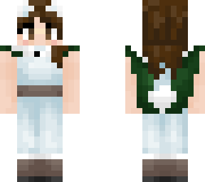 Origin mod: Kitsune (arctic fox) | Minecraft Skin