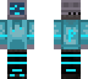 P03 Inscryption TV head | Minecraft Skin