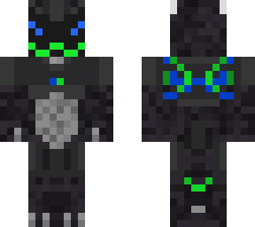 blue protogen | Minecraft Skins