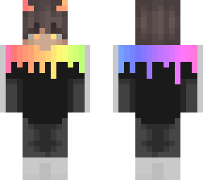 Rainbow kid | Minecraft Skin
