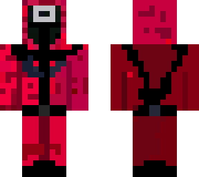 squid game guard | Minecraft Skins