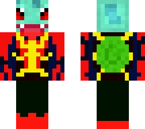 Bulbasaur spiderman | Minecraft Skin