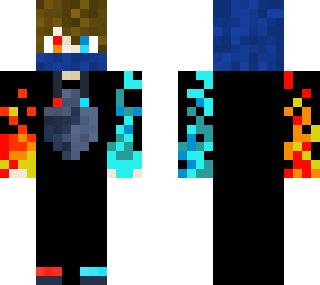 Fire and Ice Skin | Minecraft Skin