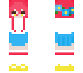Pan flag skin | Minecraft Skin