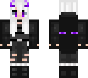Purple Horn Demon | Minecraft Skin