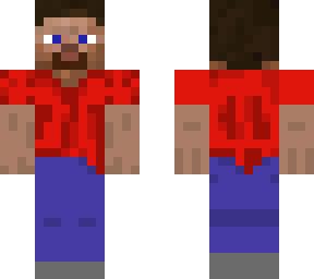 Red Steve | Minecraft Skin