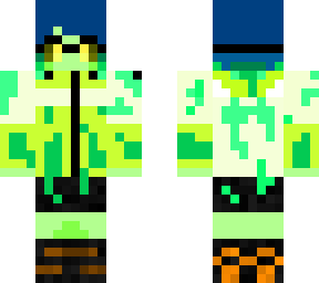 Sanitized agent 4 splatoon | Minecraft Skin