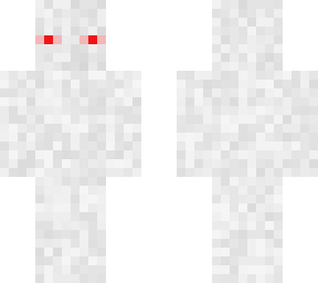 White Enderman With Red Eyes | Minecraft Skin