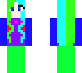 Alien Girl Minecraft Skins