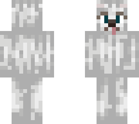 White Dog Minecraft Skins