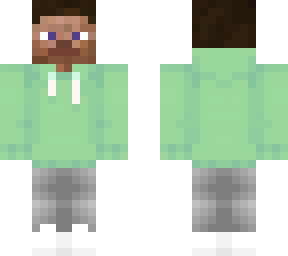 hood steve | Minecraft Skins