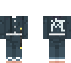 demon slayer template | Minecraft Skins