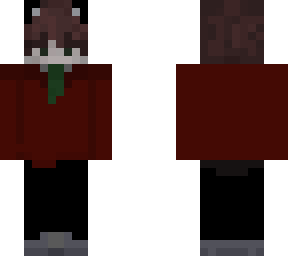 red wolf boy | Minecraft Skins