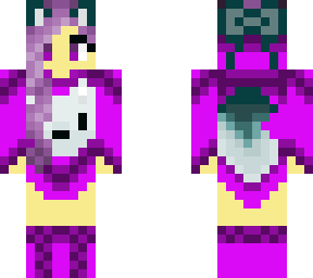 Purple Fox Minecraft Skins