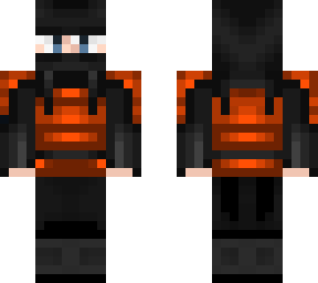 spop laranja | Minecraft Skin