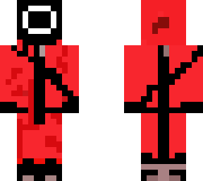 squid game guard | Minecraft Skins