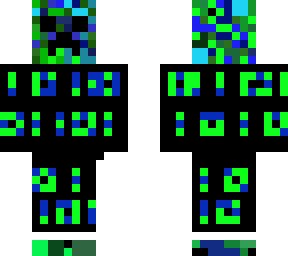 The Glitch Creeper | Minecraft Skin