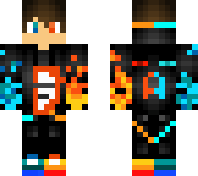 Red And Blue Gamer | Minecraft Skins
