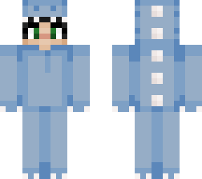 blue dinosaur | Minecraft Skins