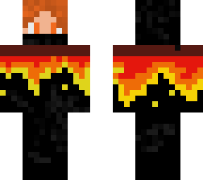 Fire Ninja 1234 | Minecraft Skin