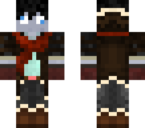 Fur coat skin fishman | Minecraft Skin