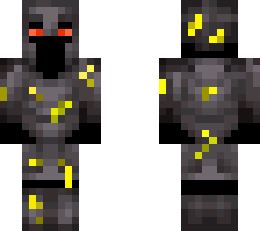Gilded Blackstone Armour | Minecraft Skin