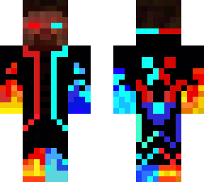 fire gamer boy | Minecraft Skins