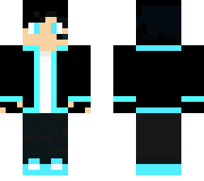 blue og gamer boy | Minecraft Skins