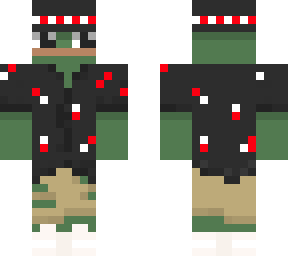 Blood Pepe | Minecraft Skin