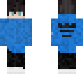 Blue gradient | Minecraft Skin