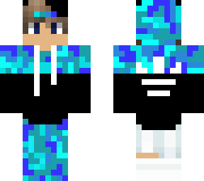 blue nike minecraft skin | Minecraft Skin