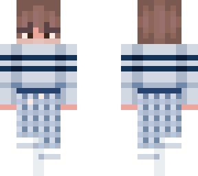 Blue Plaid Boy | Minecraft Skin