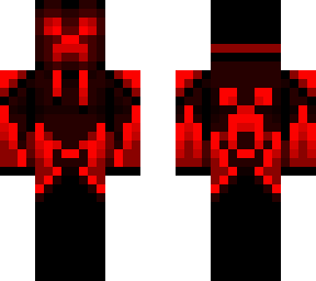 Creeper Gamer Red | Minecraft Skin