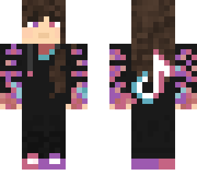 glitch girl | Minecraft Skins
