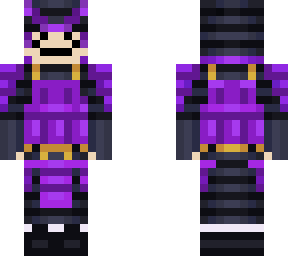 purple samurai | Minecraft Skin