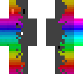 Rainbow-See-Through | Minecraft Skin