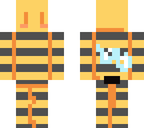 stupid bee man | Minecraft Skin