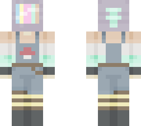 television girl | Minecraft Skin