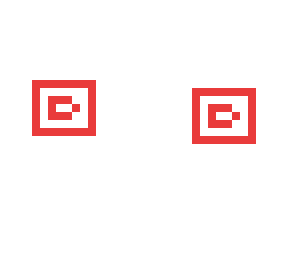 YouTube play button | Minecraft Skin