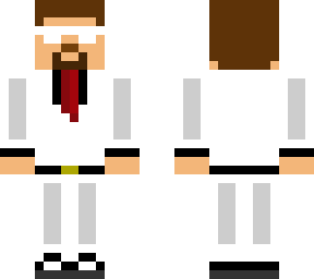 Agent steve whiteOut style | Minecraft Skin