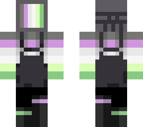 Aroace pastel | Minecraft Skin