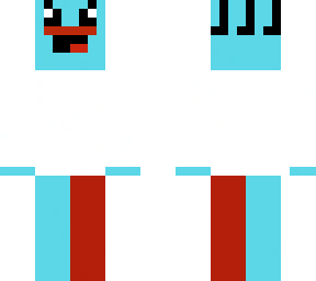 Blue Derp Minecraft Skins