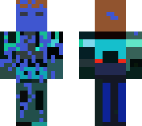 blue box | Minecraft Skin