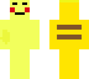 bruh pikachu | Minecraft Skin