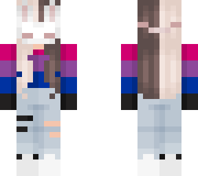bunny mask girl | Minecraft Skins