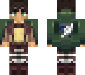 Eren Jaeger Minecraft Skins